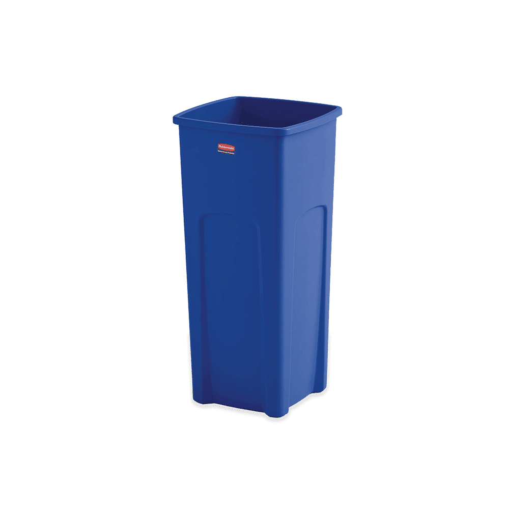 Rubbermaid Untouchable® Square Brute Container | Blue | 87 Liters ...
