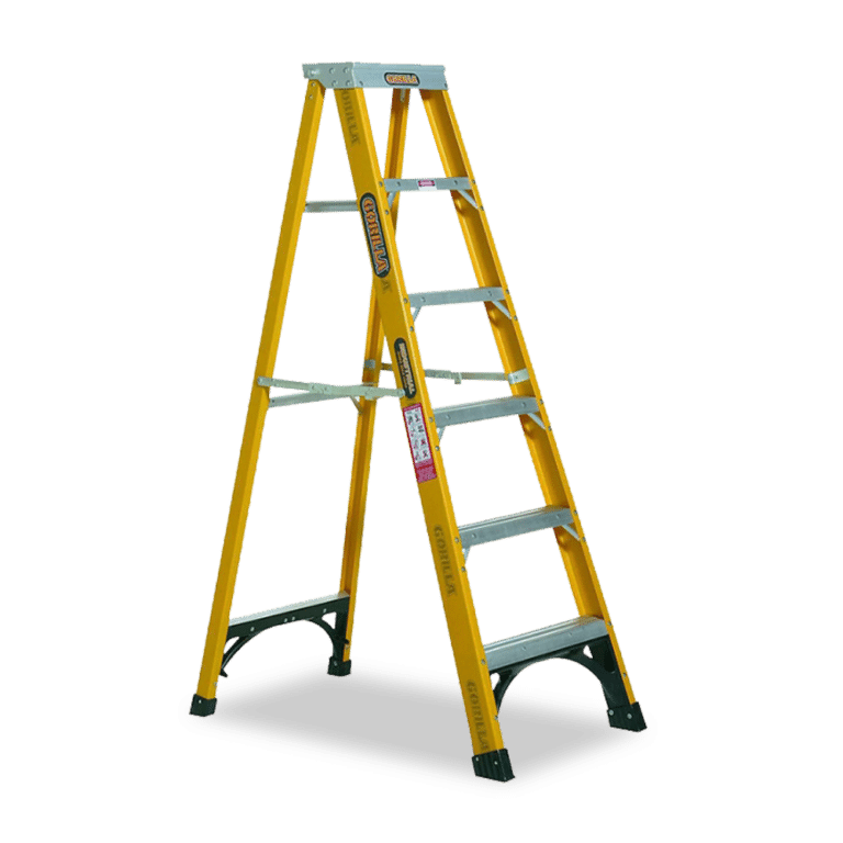 Industrial Fibreglass Ladders - 3000(h)mm | Sitecraft