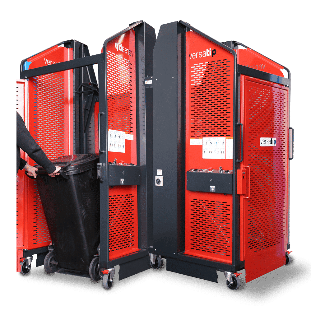 Battery Powered - Wheelie bin tipper 700mm Tipping Height | Sitecraft