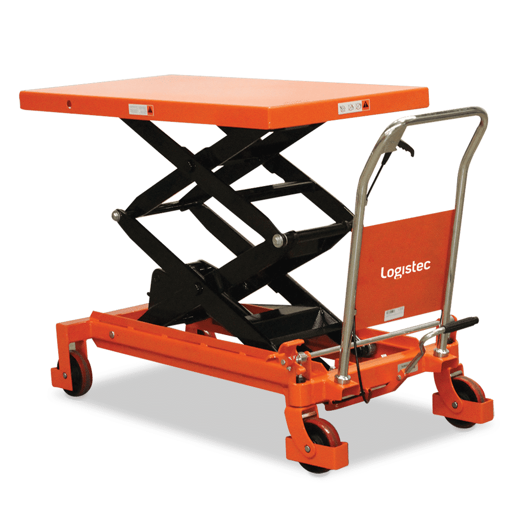 Logistec Scissor Lift Trolley High Lift 800kg Sitecraft Logistec Scissor Lift Trolley High Lift 800kg Sitecraft