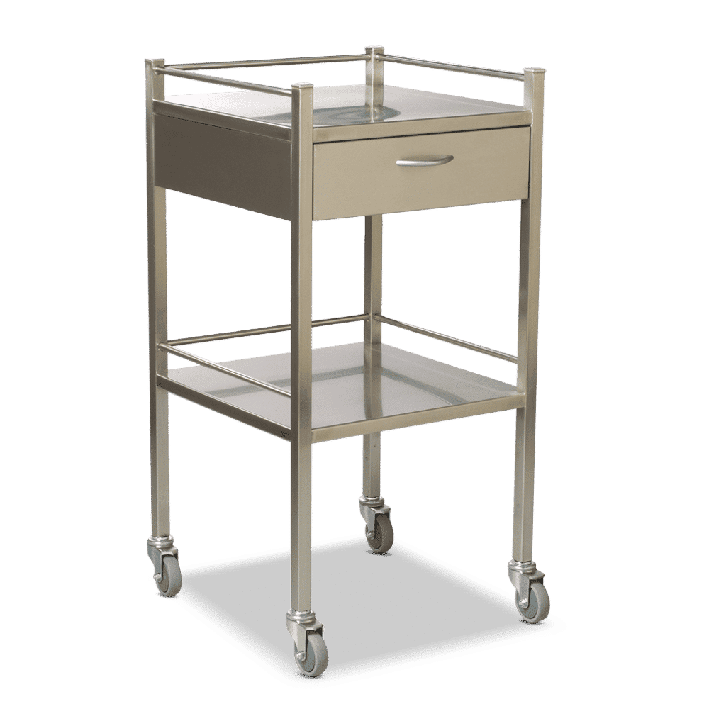 Single Drawer Instrument Trolley | Sitecraft