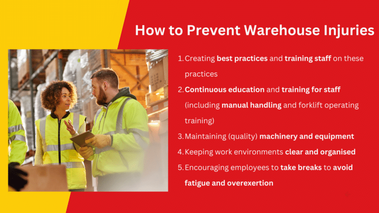 5 Most Common Warehouse Injuries & How to Avoid Them