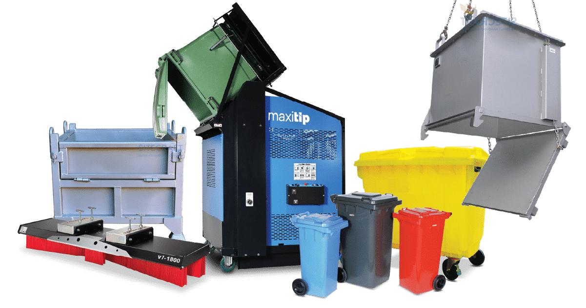 Waste Management Equipment - Recycling Bins & More