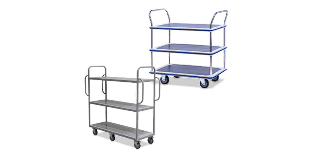 3 Tier Trolleys - Buy Industrial Three Tier Trolleys Online