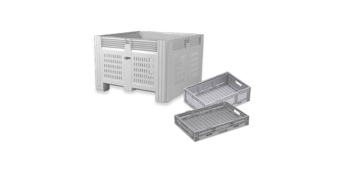 Plastic Food Crates - Durable Food-Grade Plastic Crates