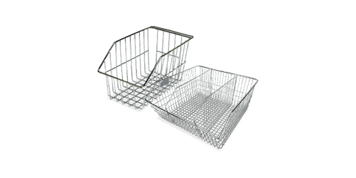 Small Parts Wire Storage Bins - Versatile & Practical